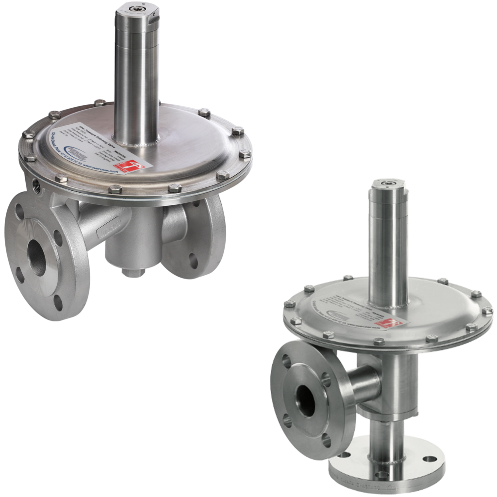 Pres­su­re regulators | Zuercher Technik AG